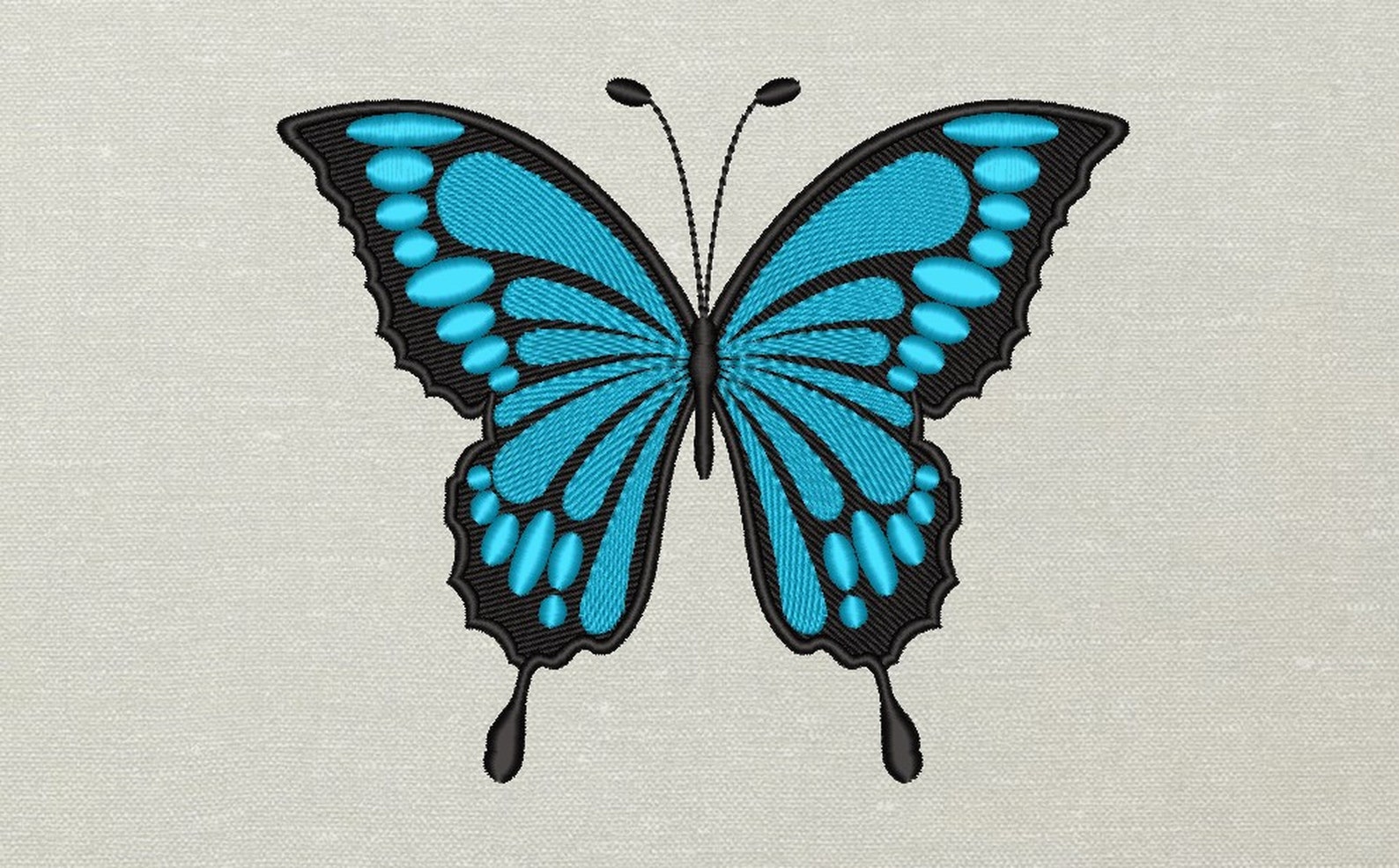 Butterfly Machine Embroidery Design Insect Embroidery Design - Etsy