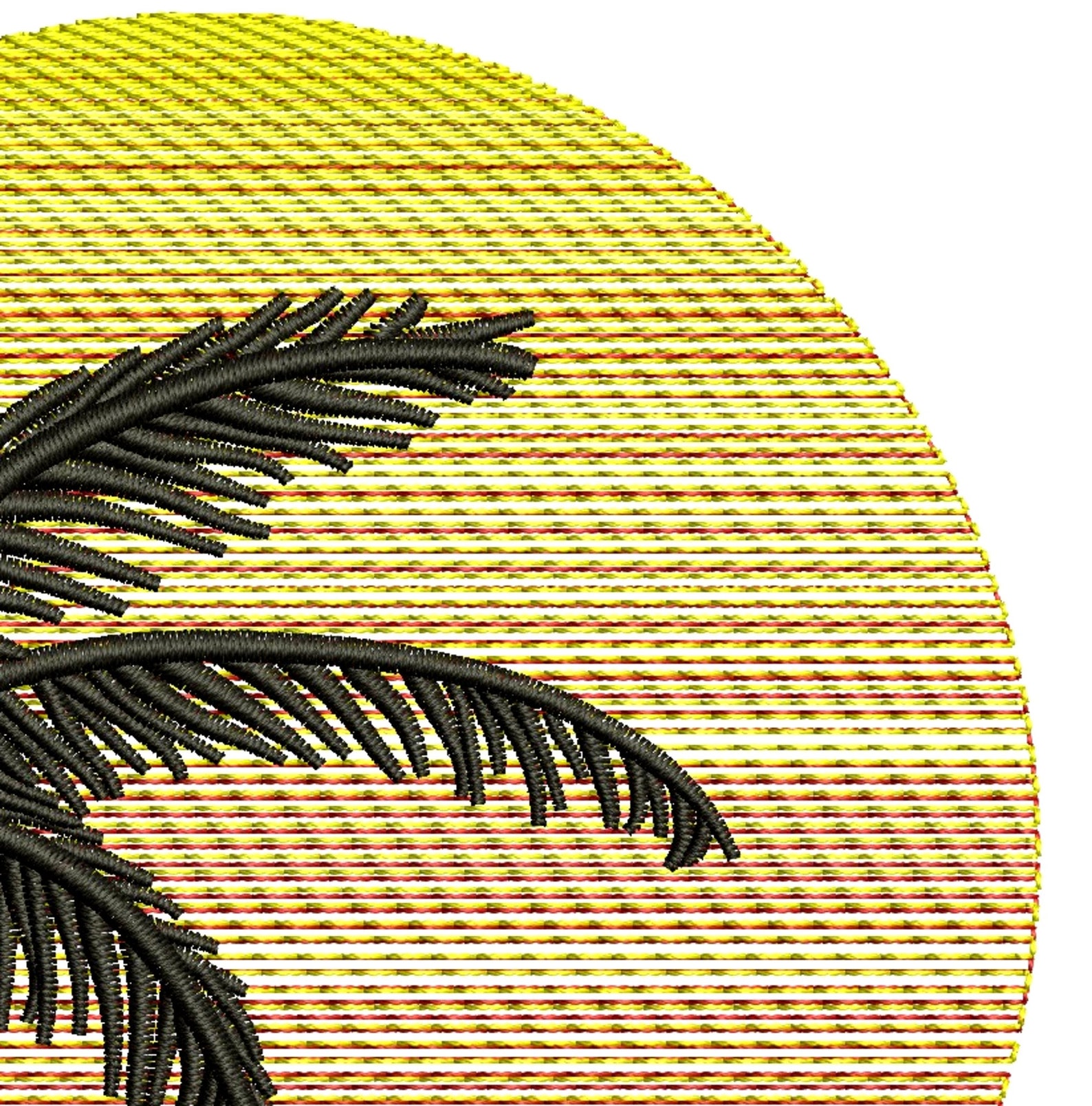 Palm Tree Embroidery Design, Summer Embroidery - Etsy