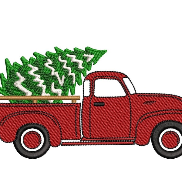 Truck With Tree - Etsy