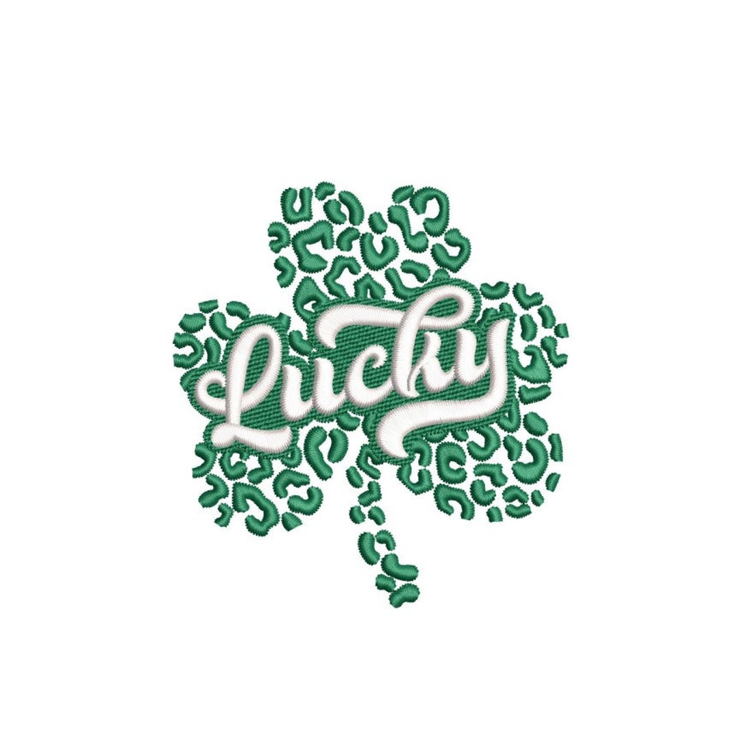 St. Patricks Day Embroidery Design, 3 Sizes, Instant Download - Etsy