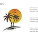 Palm Tree Machine Embroidery Design, Summer Beach Embroidery File, 3 ...