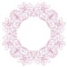 Frame Embroidery Design Flower Frame Embroidery Design - Etsy