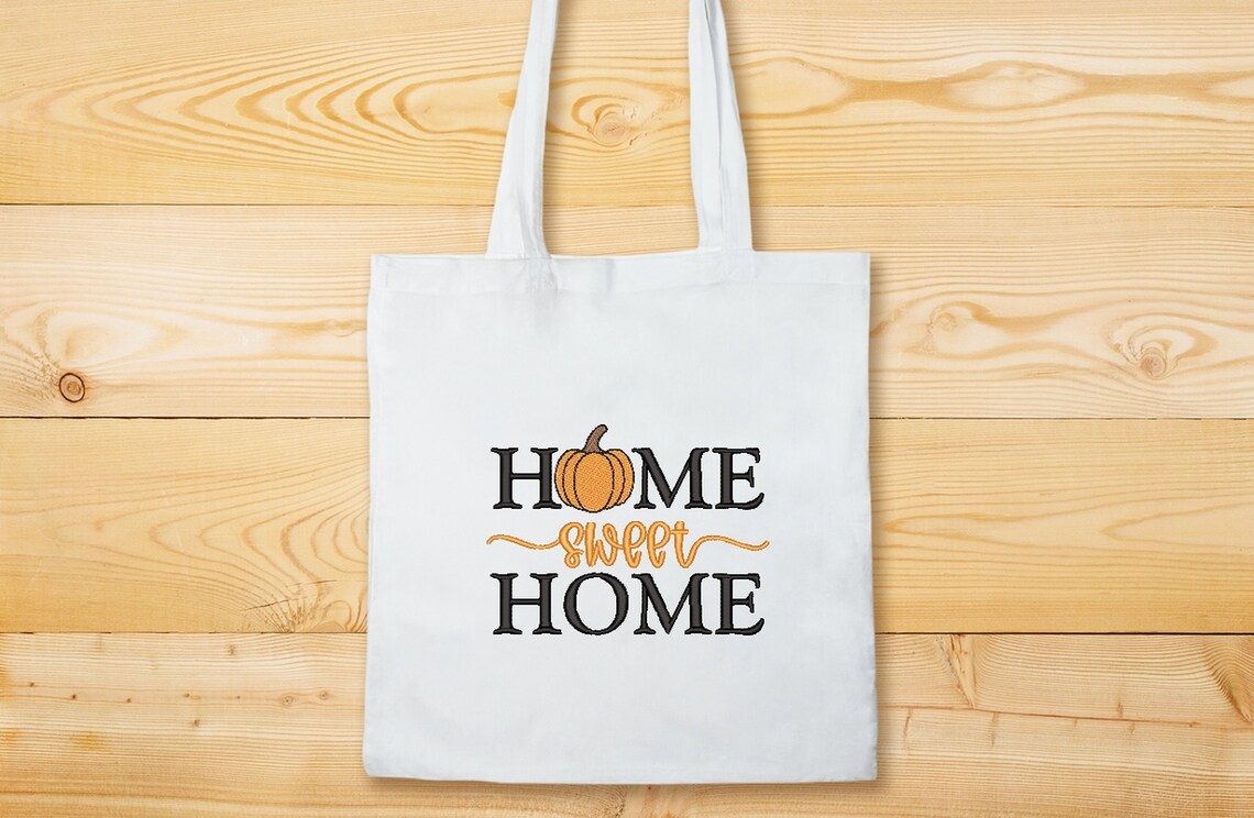 Sweet Home Embroidery Design 7 Sizes Instant Download | Etsy