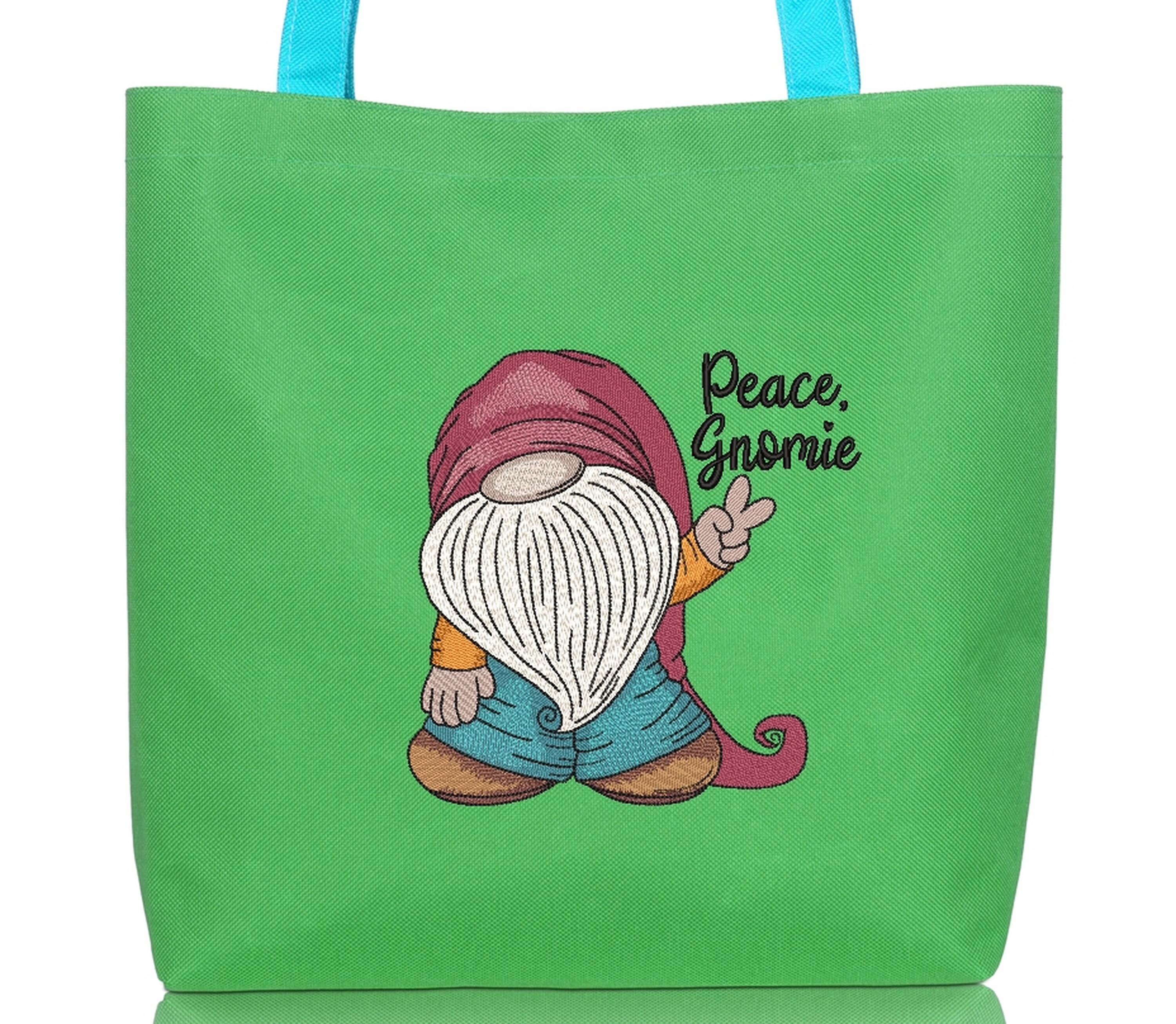 Peace Gnome Embroidery Design, 3 Sizes, Instant Download - Etsy