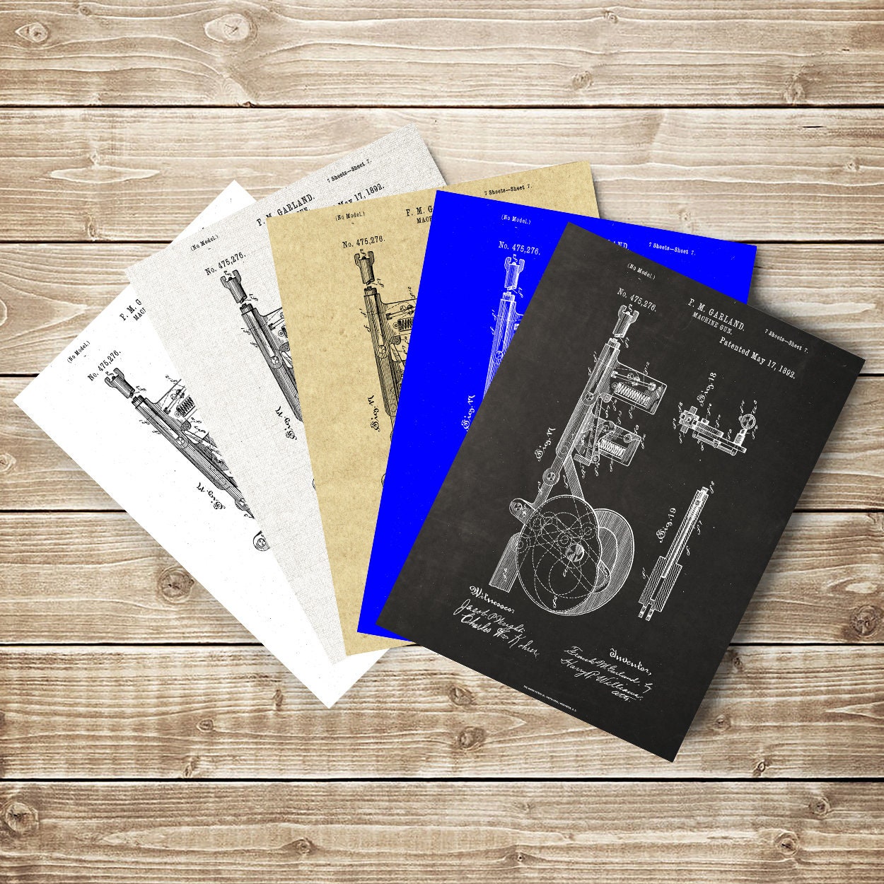 Machine Gun Art Print Machine Gun Gun Print Gun Art - Etsy