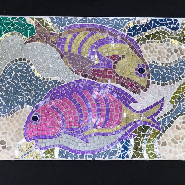 Fish Mosaic - Etsy