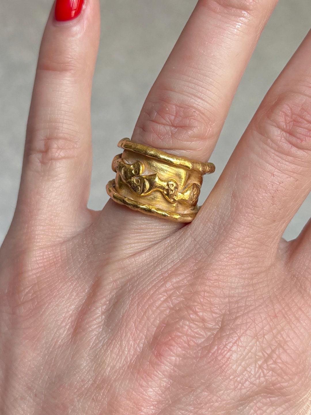 Estate Jean Mahie 22K Yellow Gold Estate Jean Mahie 22K Yellow Gold