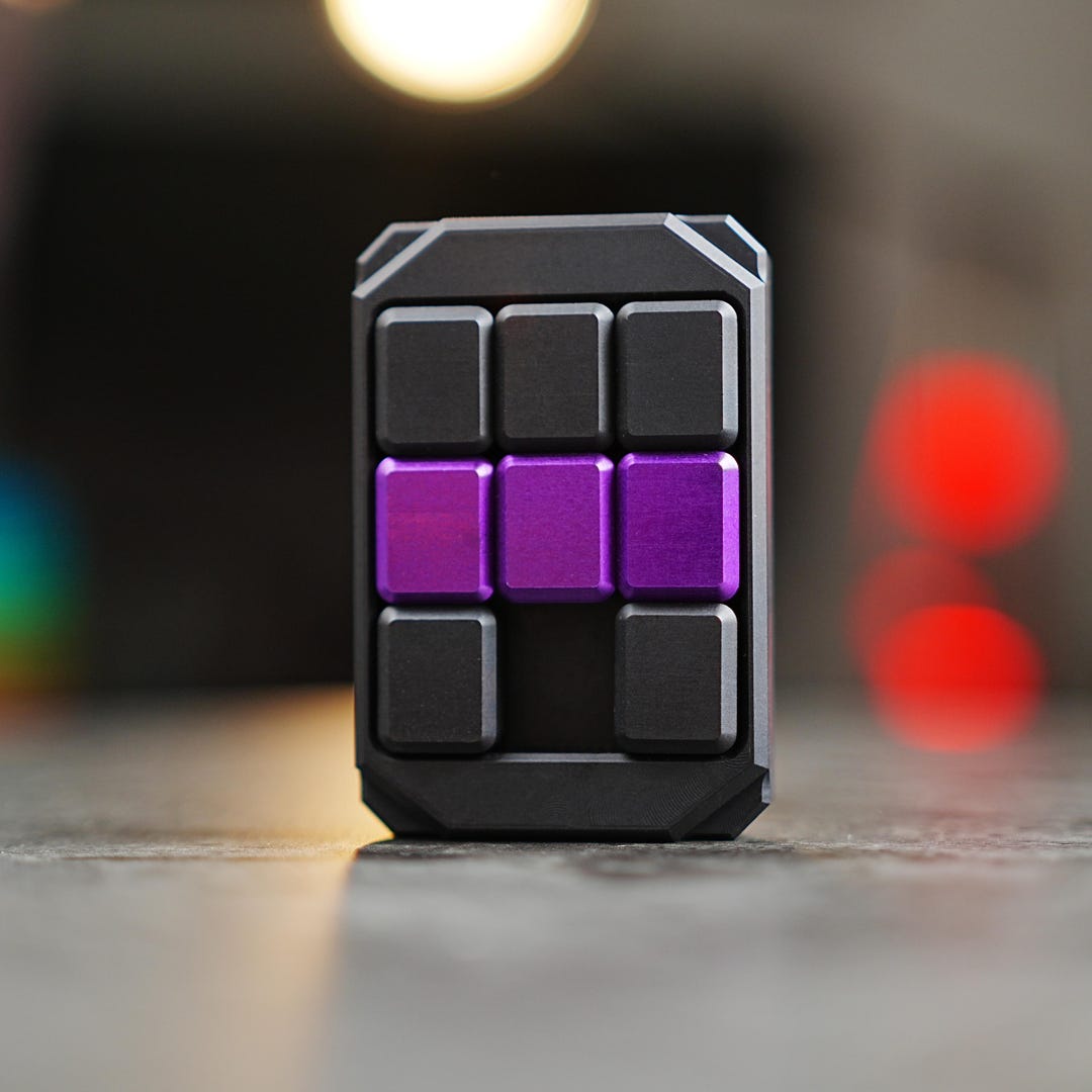 Magnetic Haptic Slider Fidget Toy - Customizable EDC Gift, Personalized ...