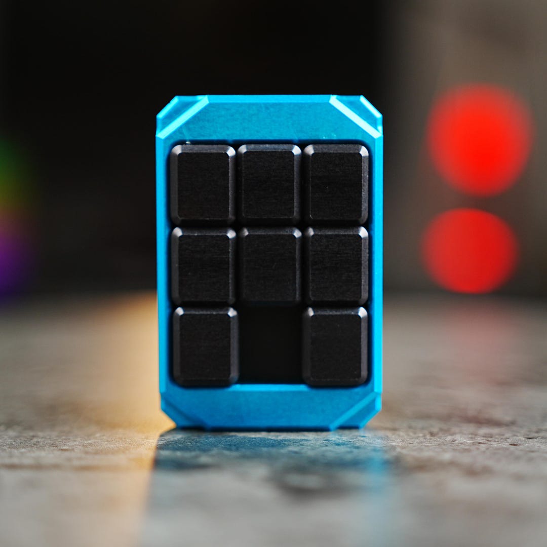 Magnetic Haptic Slider Fidget Toy - EDC Gift, Personalized Multicolor ...