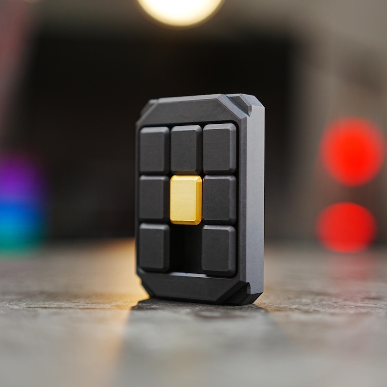 Magnetic Haptic Slider Fidget Toy Customizable EDC Gift, Personalized ...