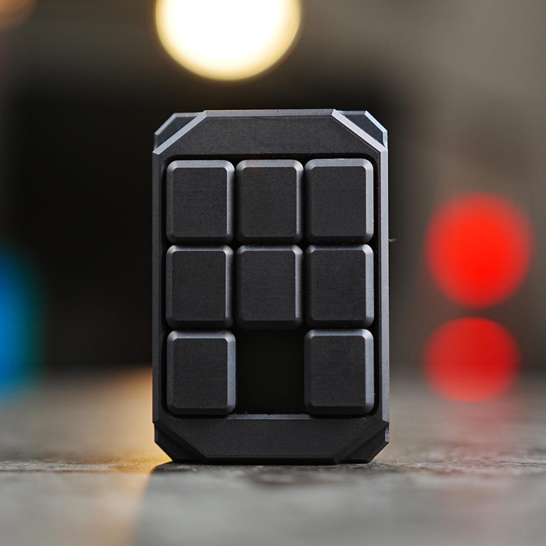 Magnetic Haptic Slider Fidget Toy - Adhd Toy, EDC Gift, Personalized ...