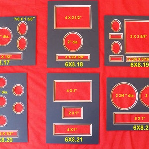 6"x8" Mats in Riker Display Case for Civil War Artifacts or Other ...