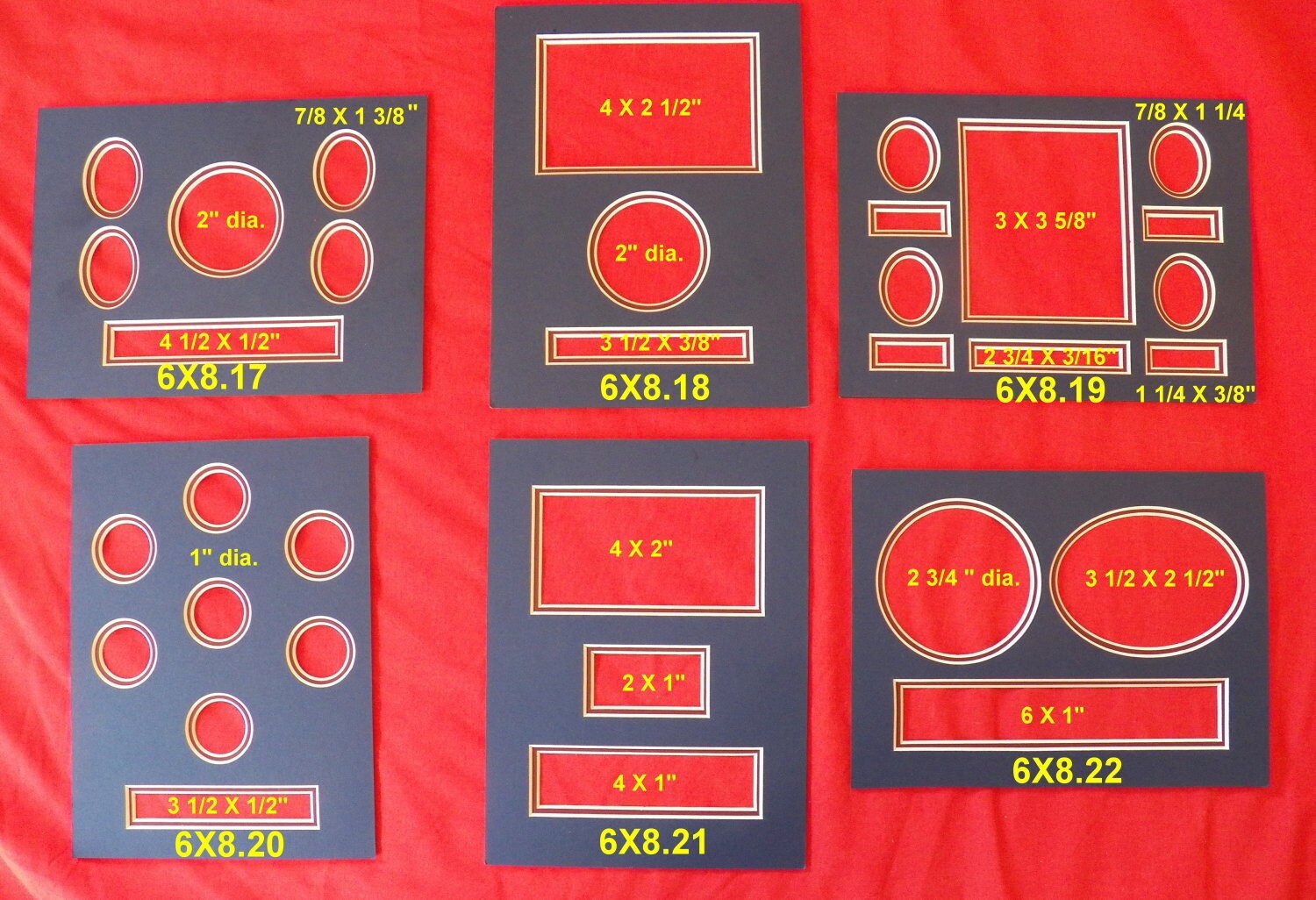 6"x8" Mats in Riker Display Case for Civil War Artifacts or Other ...