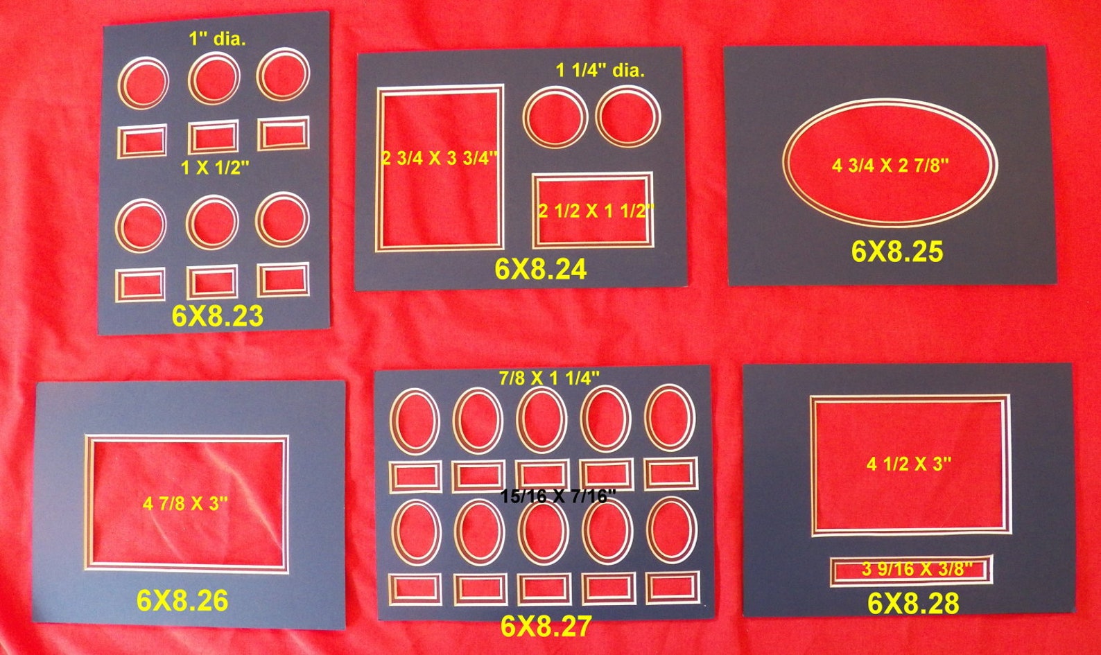 6"x8" Mats in Riker Display Case for Civil War Artifacts or Other ...