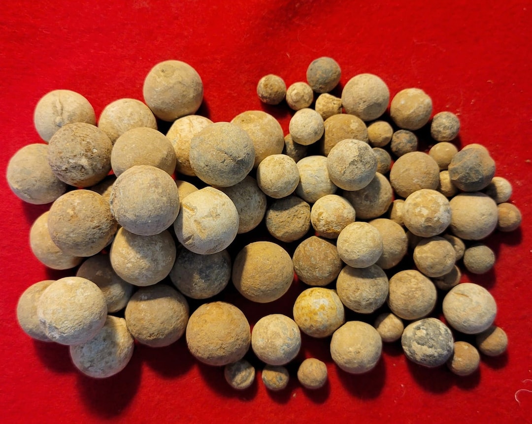 Dug Civil War Musket Balls, Pistol Balls and Buck Balls - Etsy