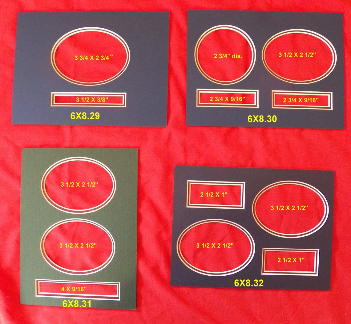 6"x8" Mats in Riker Display Case for Civil War Artifacts or Other ...