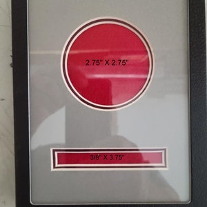 6"x8" Mats in Riker Display Case for Civil War Artifacts or Other ...