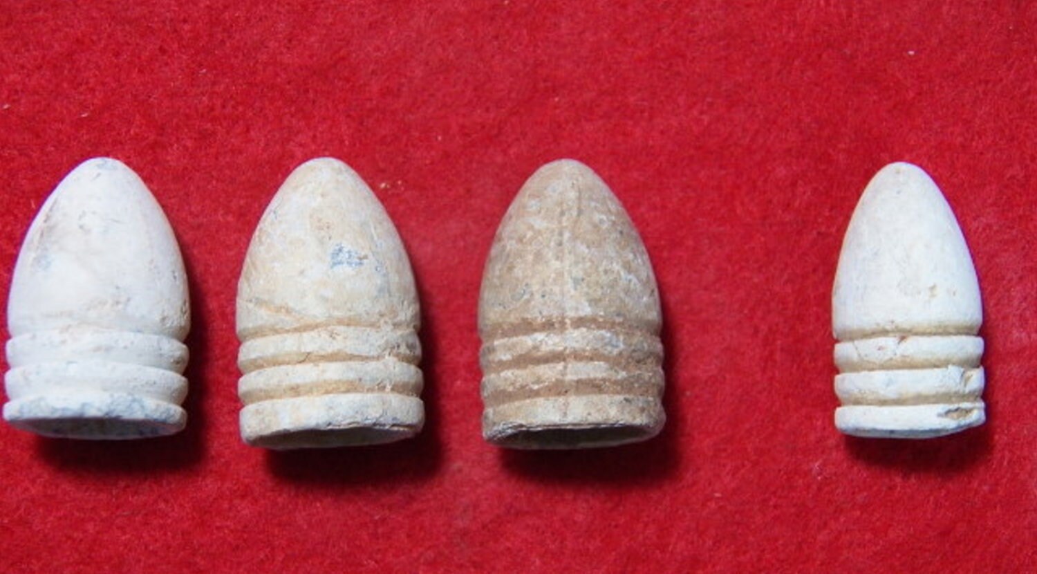 3 Excavated Civil War .69 Cal. Yankee 3-ring Bullets - Manassas - Etsy
