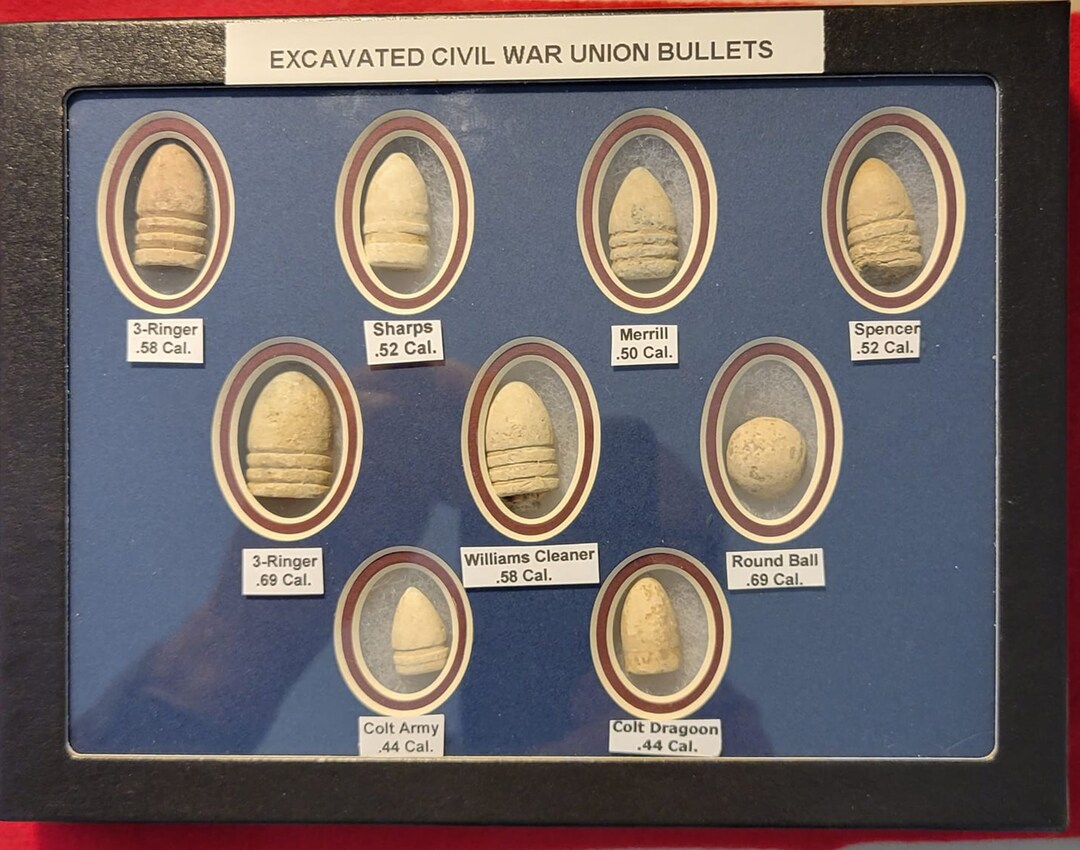 NEW - Nice Starter Set of Excavated Yankee Civil War Bullets - Each ...