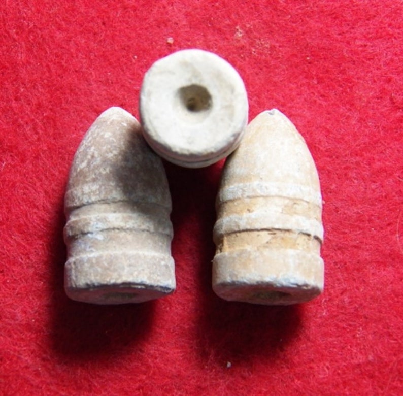 2 Excavated Civil War .58 Cal. Swaged Bullets - Etsy