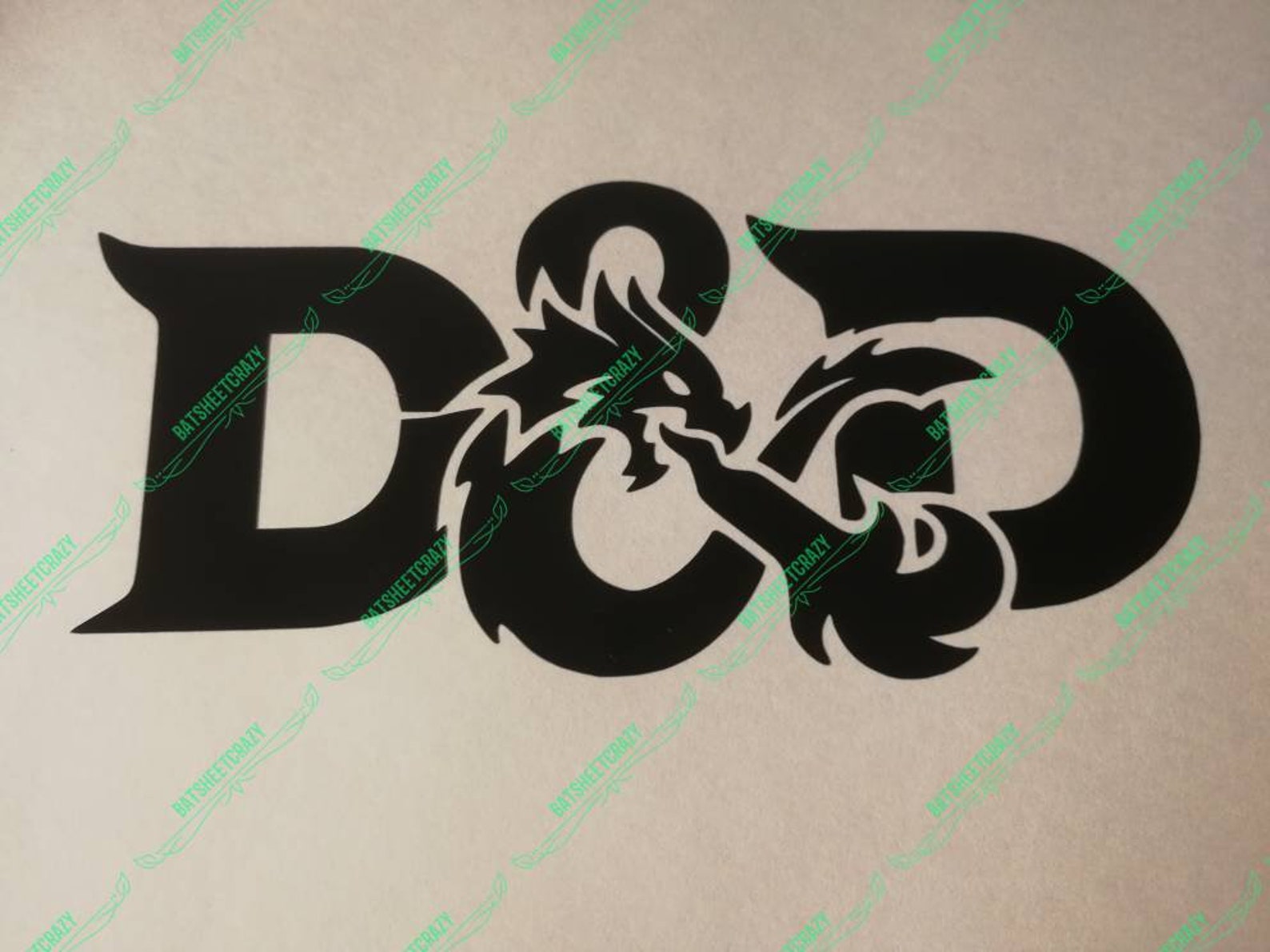 Dungeons and Dragons Logo Adhesive Vinyl Decal for - Etsy
