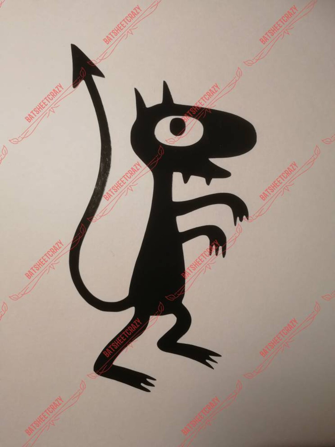 Luci the Demon From Matt Groening's "disenchantment" Adhesive Vinyl ...
