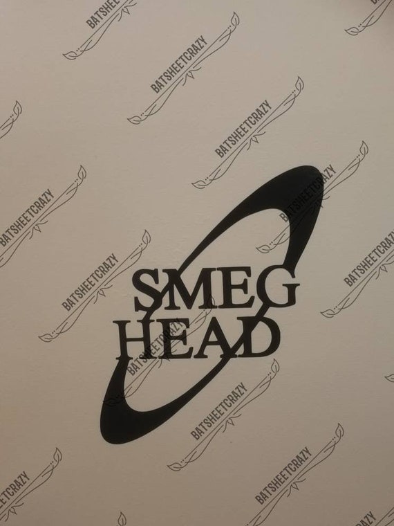 Funny Red Dwarf Logo Smeg Head Adhesive Vinyl Decal for | Etsy