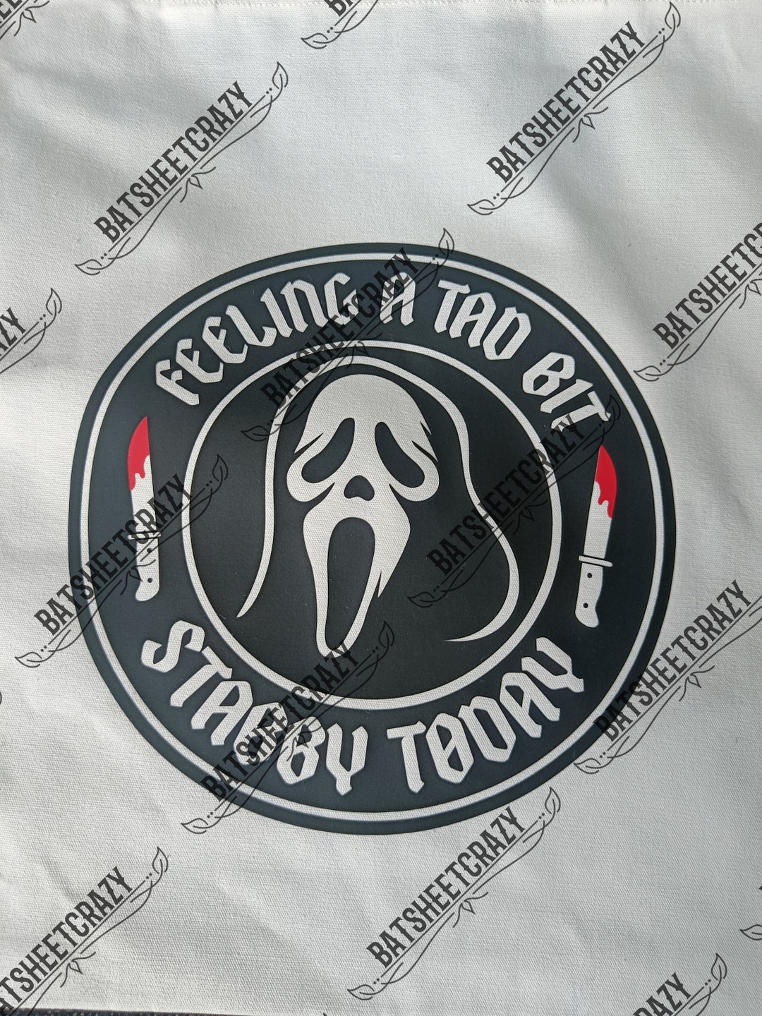 Horror Movie Scream Inspired Ghostface With 'feeling a Tad Bit Stabby ...