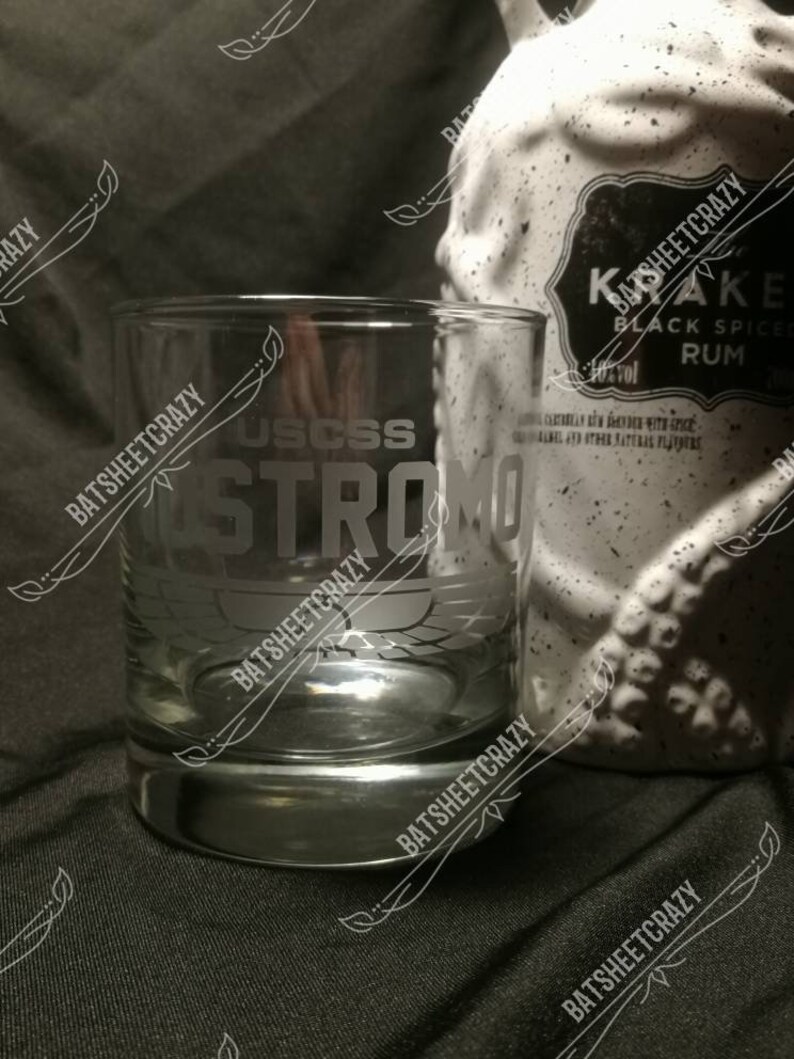 Alien Movie USCSS Nostromo Ship Logo Hand Etched Heavy | Etsy