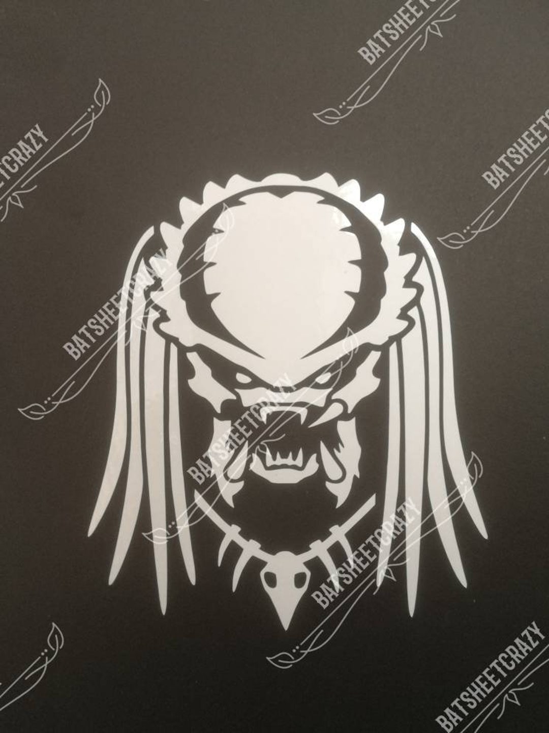 1980's Predator Without Mask Adhesive Vinyl Decal for Car/laptop/wall ...