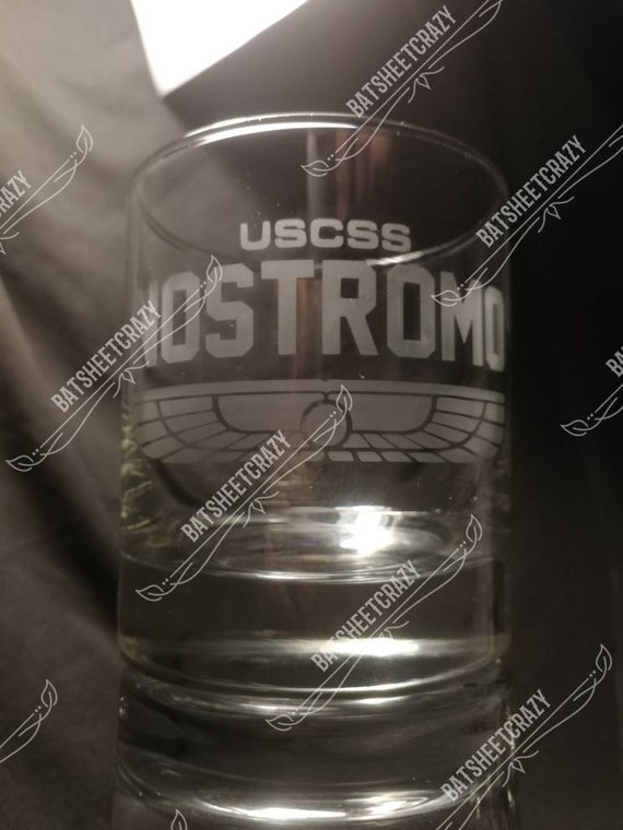 Alien Movie USCSS Nostromo Ship Logo Hand Etched Heavy | Etsy