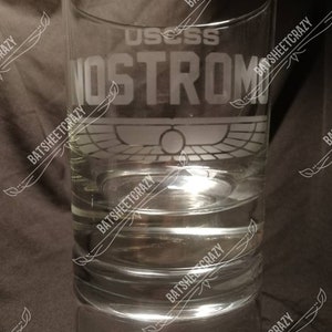 Alien Movie USCSS Nostromo Ship Logo Hand Etched Heavy Bottomed Mixer ...