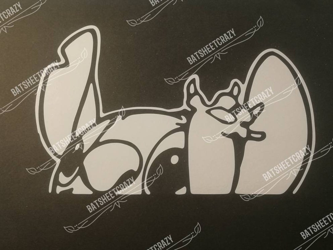 Lilo and Stitch Waving Stitch Adhesive Vinyl Decal for Car/laptop/van ...