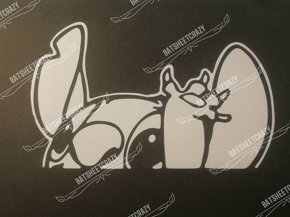Lilo and Stitch Waving Stitch Adhesive Vinyl Decal for | Etsy