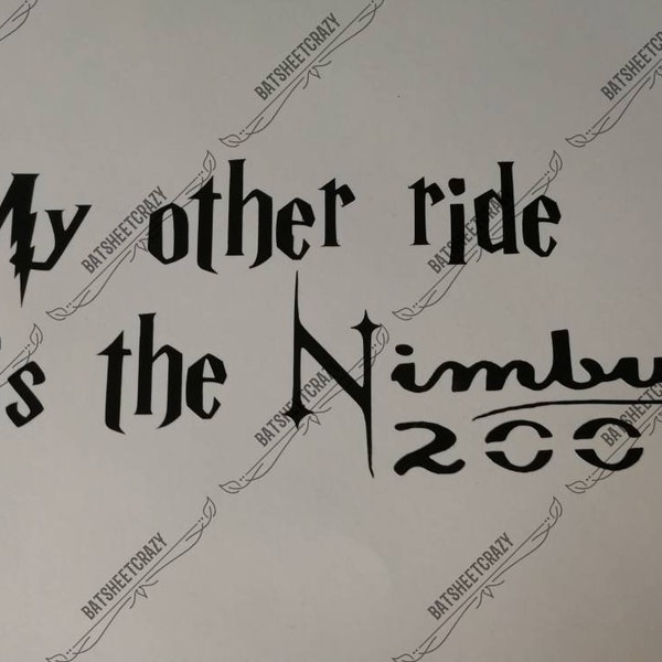 Nimbus 2000 - Etsy UK