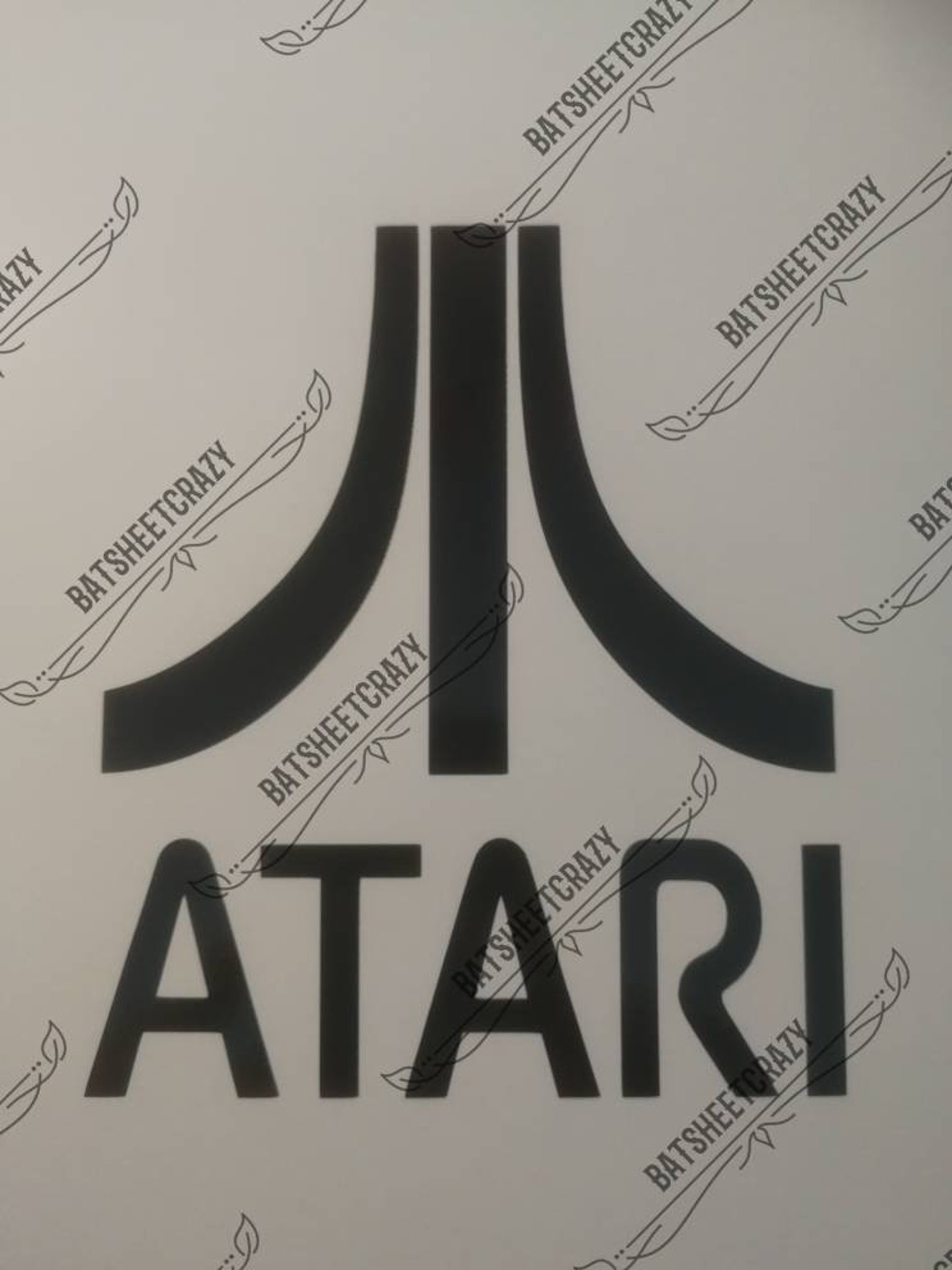 Retro Atari Game System Logo Adhesive Vinyl Decal for - Etsy