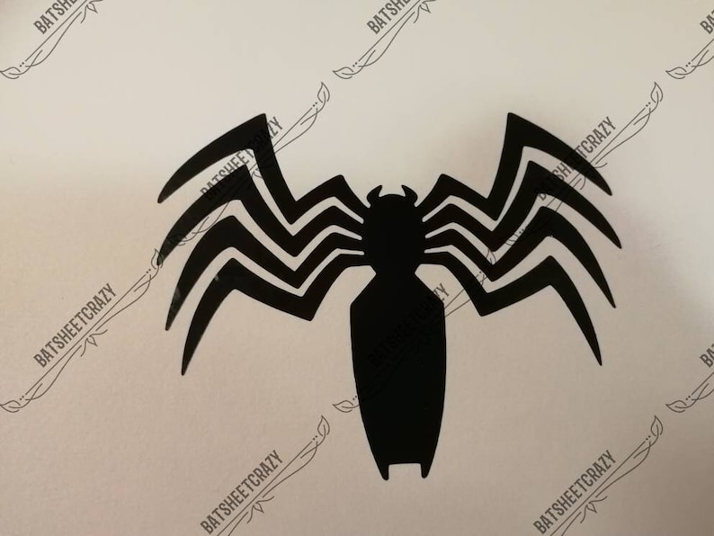 Marvel Venom spiderman Logo Adhesive Vinyl Decal for - Etsy
