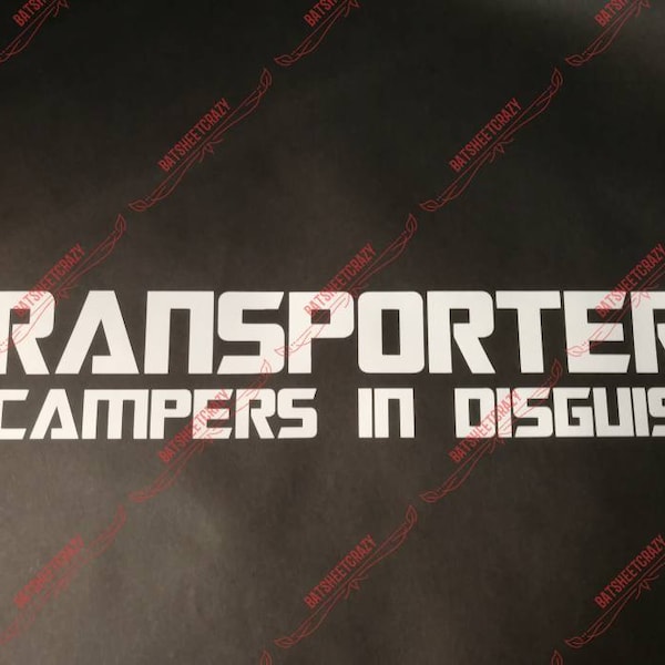 Vw Camper Decal - Etsy UK