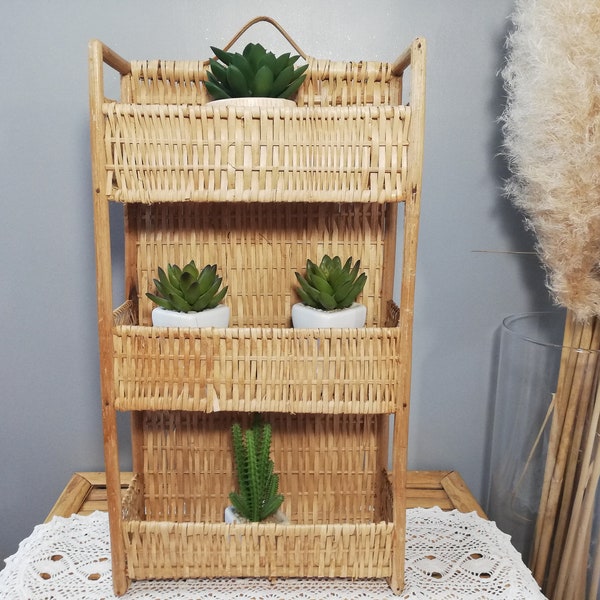 Wicker Shelf - Etsy