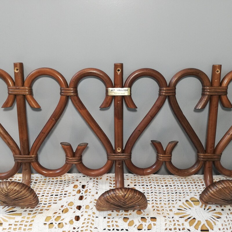 Bamboo Coat Rack - Etsy