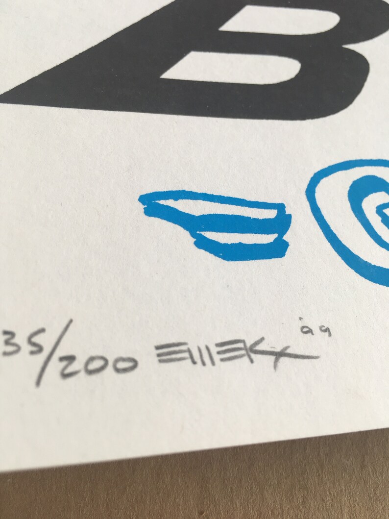 Emek in Berlin Poster Emek 1999 Signed Numbered | Etsy