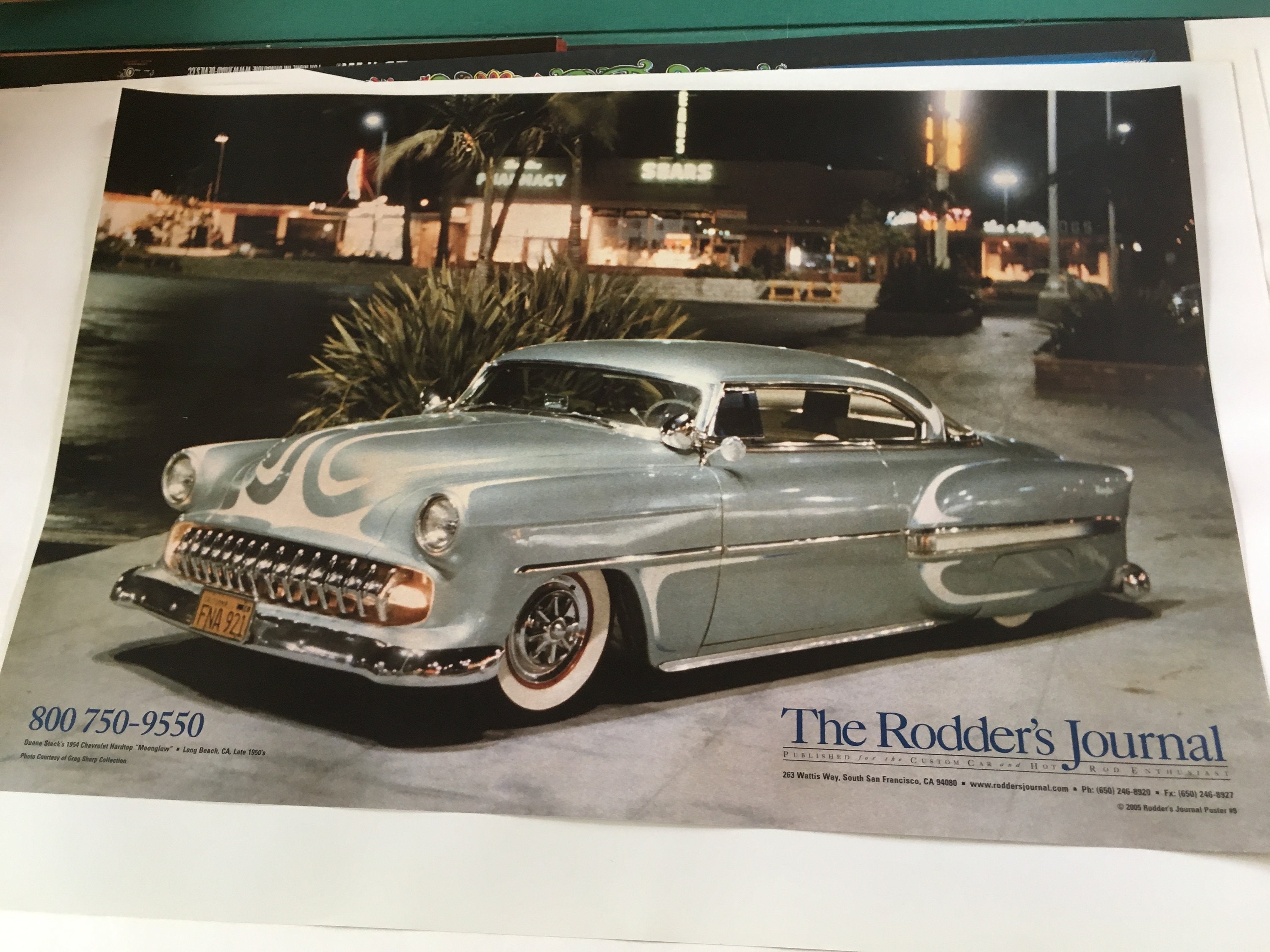 The Rodders Journal Poster Hot Rod Kustom Car Poster - Etsy