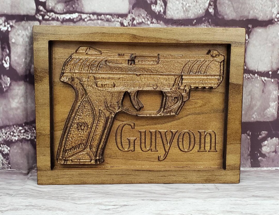 Customizable Handgun Sign - Etsy