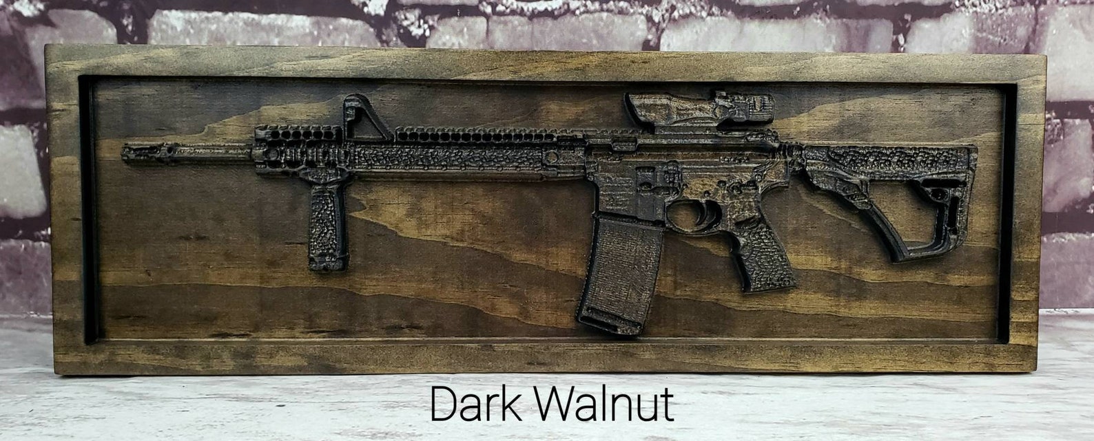 Wooden AR-15 Rifle AR-15 Rifle Sign Wooden Gun Decor Hunting - Etsy Israel