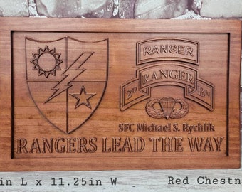 75th Ranger Plaque - Etsy