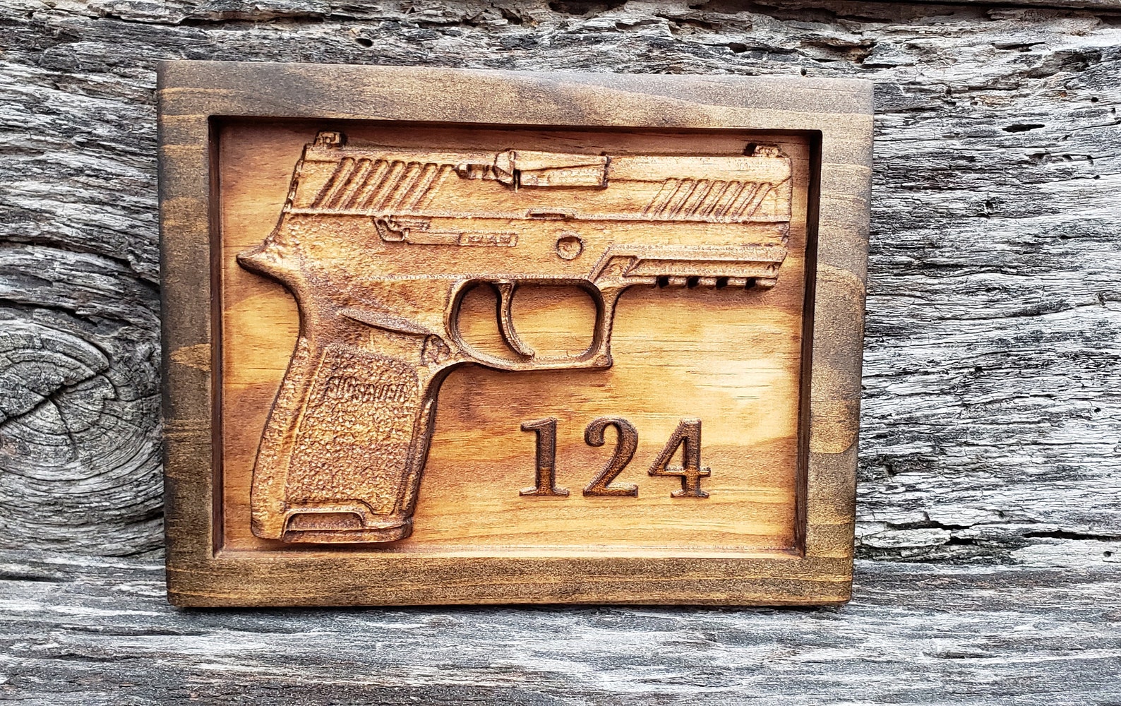 Customizable Handgun Sign | Etsy