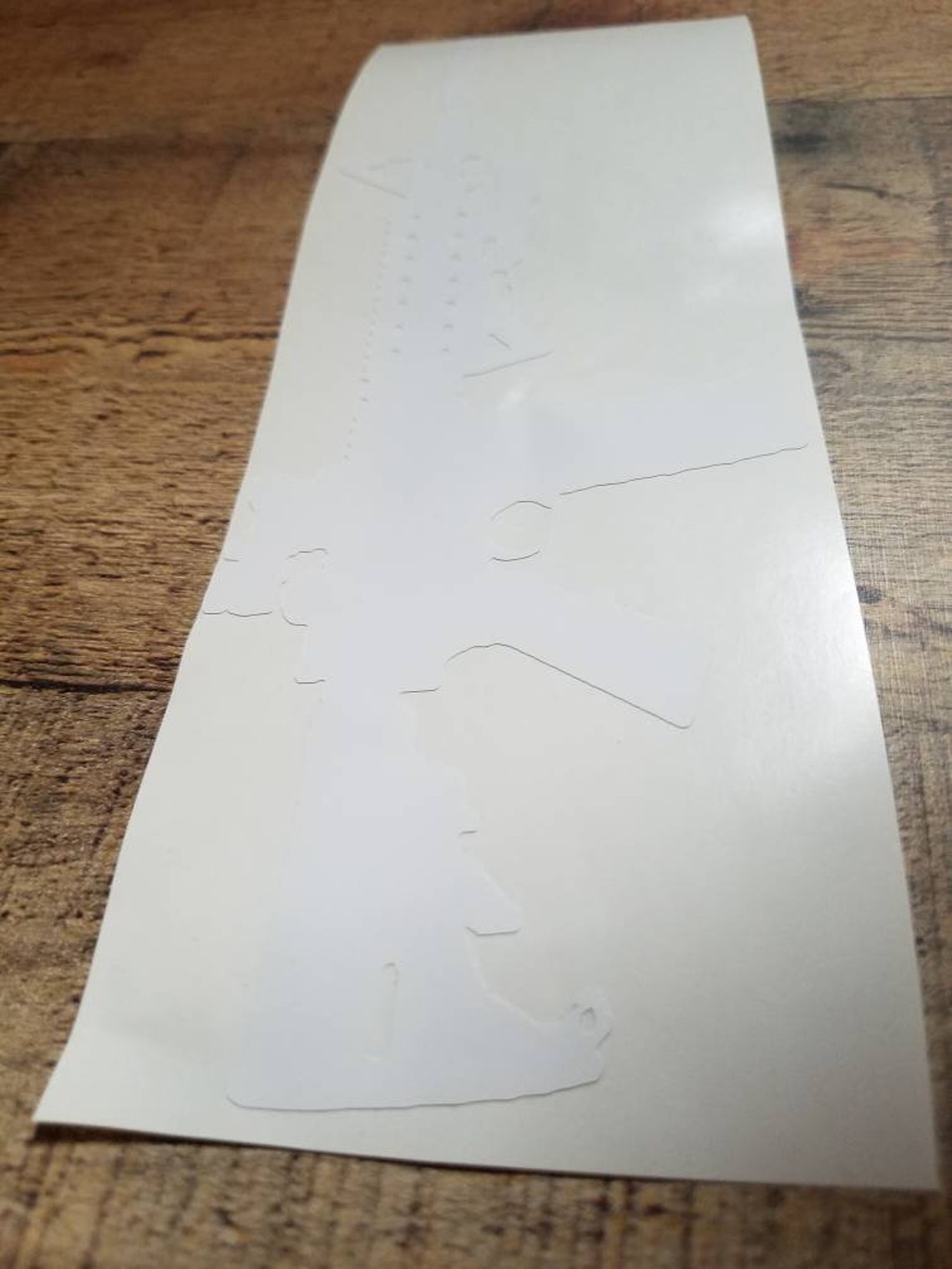 AR-15 VINYL DECAL for Car or Walls Custom Vinyl Decals Gun - Etsy