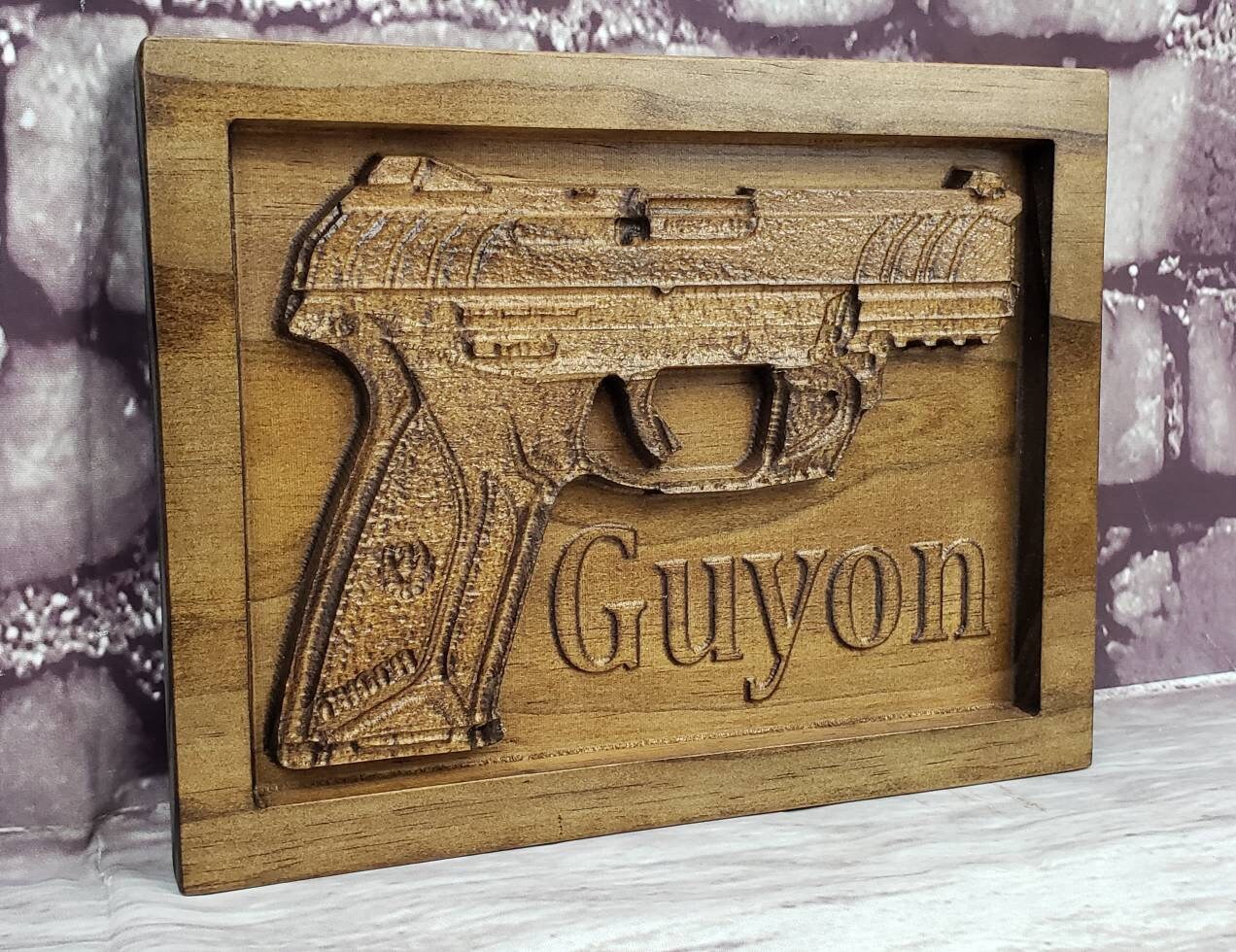 Customizable Handgun Sign | Etsy