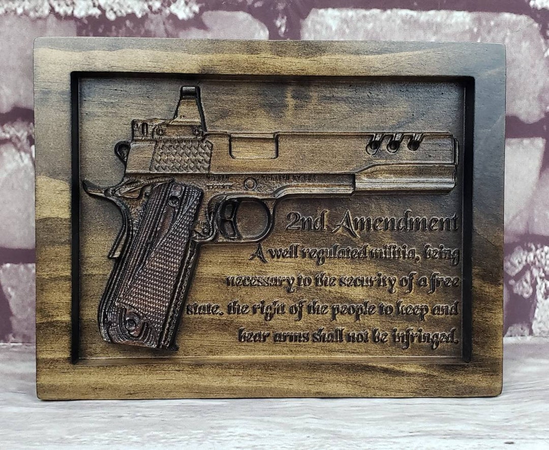 Customizable Handgun Sign - Etsy