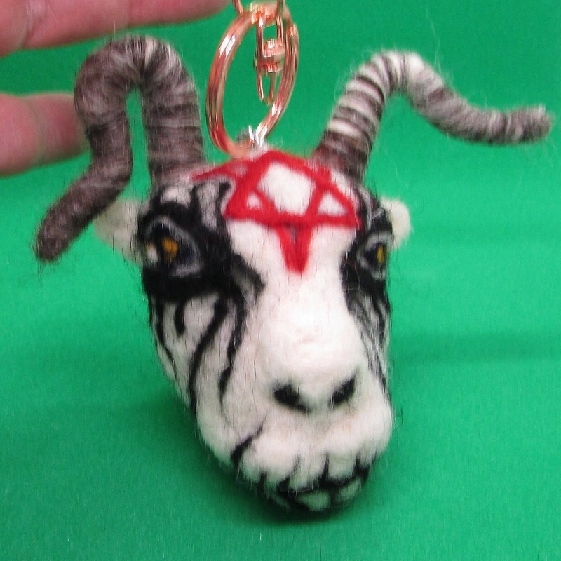 Needle Felted Keychain - Etsy Canada
